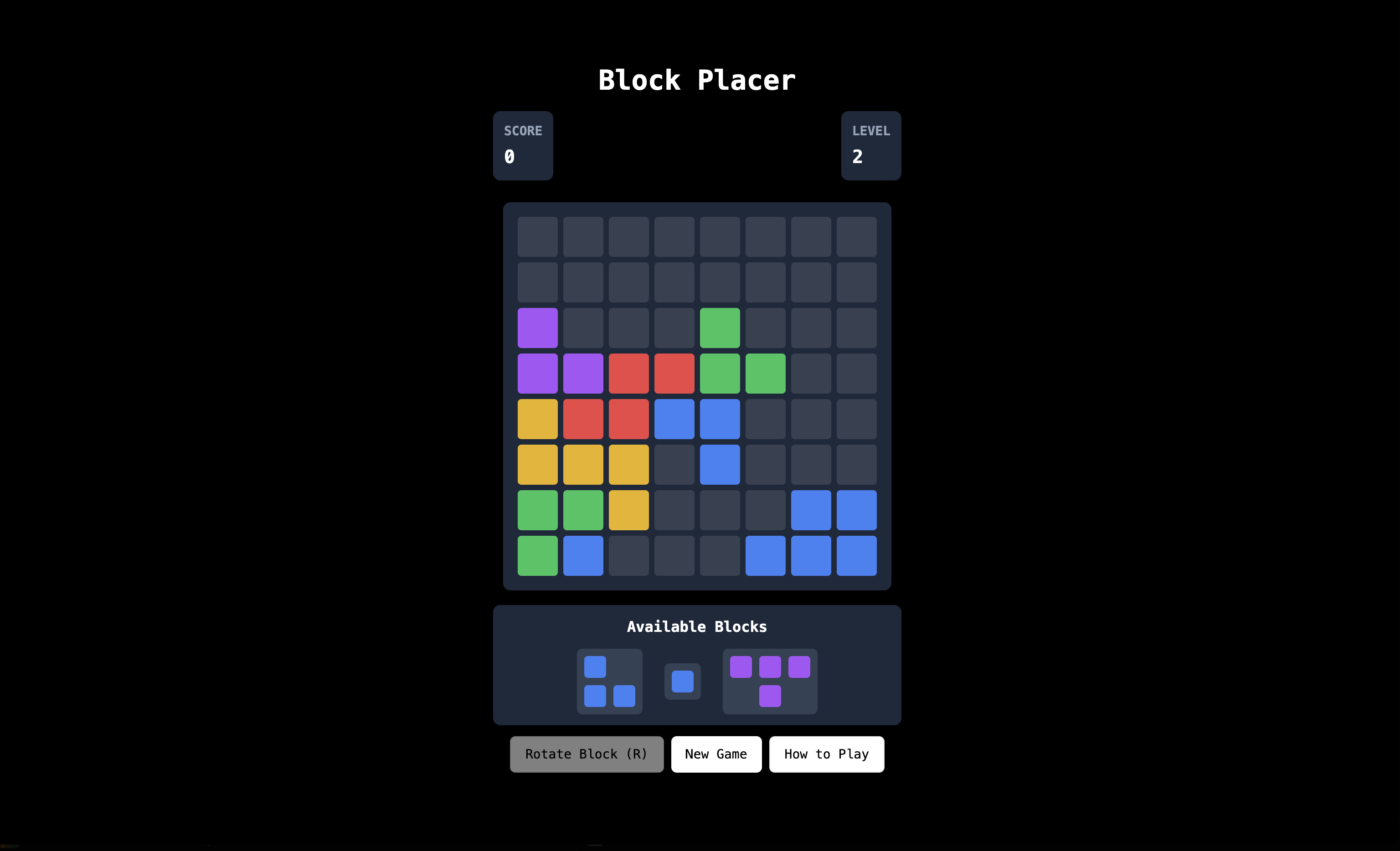 v0 - Block Placer - v0 by Vercel